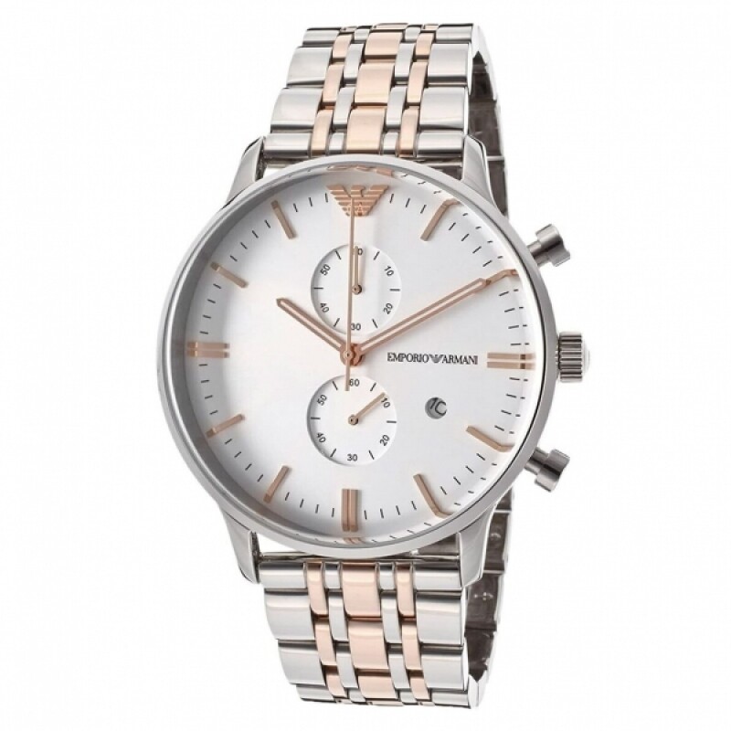 엠포리오 아르마니 EMPORIO ARMANI 크로노 그래프 남성 쿼츠 시계 AR0399 (42mm) - 위핑