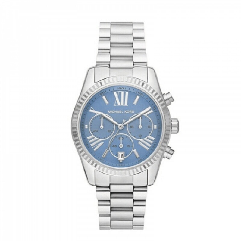 MICHAEL KORS 마이클코어스 손목 시계 여성용 커플 렉싱턴 쿼츠 스테인리스 스틸 스트랩 20 모델 MK7215 - 위핑