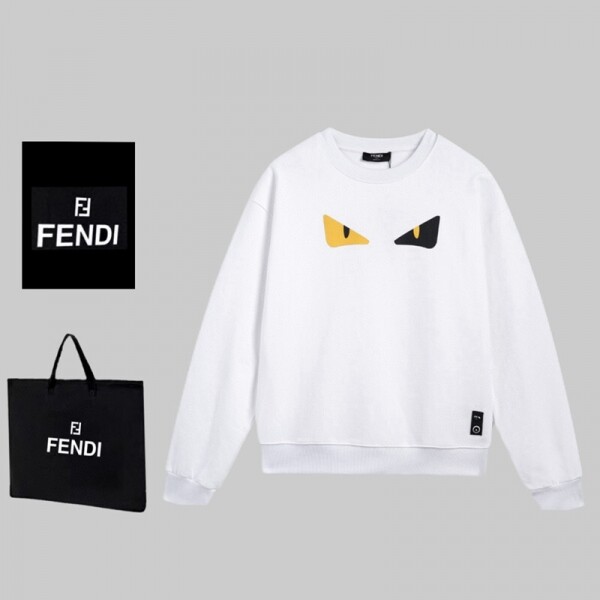 펜디 FENDI 로고 트렌드 코디 캐주얼 맨투맨 남여공용 - 위핑