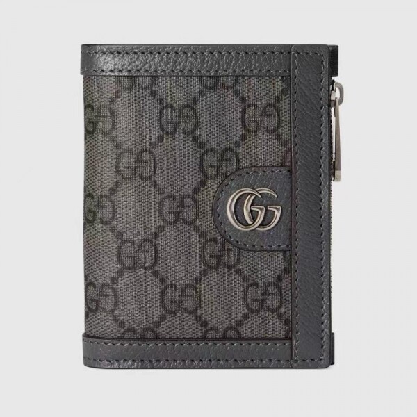 구찌 GUCCI 더블 G 자카드 가죽 버클 지갑 760238 8.5*11.5*2cm - 위핑