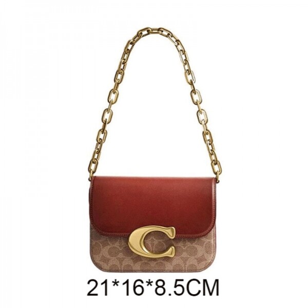 COACH 코치 아이돌 백 위드 스네이크스킨 CM551 B4NQ4 - 위핑