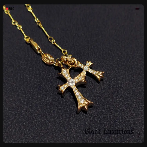 크롬하츠 Chrome Hearts 22k커플 목걸이 - 위핑