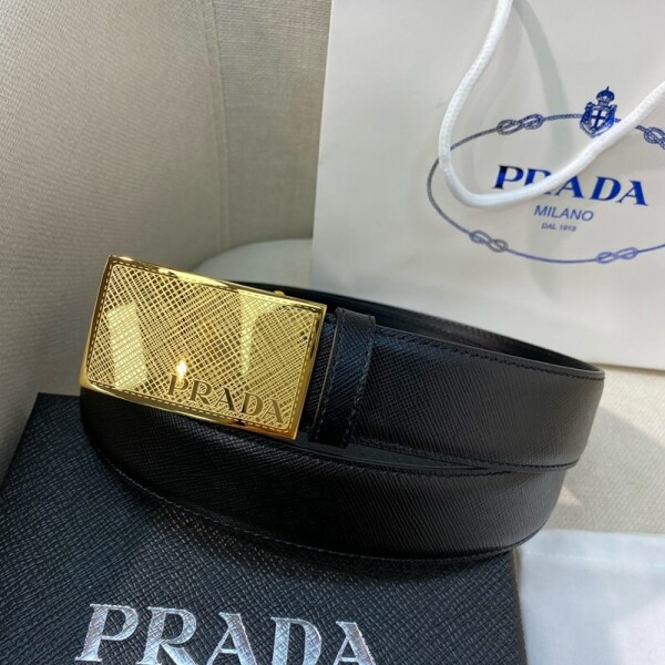 프라다 PRADA 캐주얼 비즈니스 남성 벨트 폭:3.4CM - 위핑
