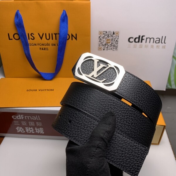 루이비통 louis vuitton 클래식 심플 남성 벨트 폭:3.8CM - 위핑