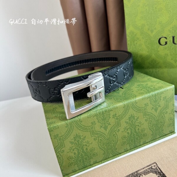 구찌 Gucci 패션 캐주얼 남성 자동 벨트 폭:3.5CM - 위핑