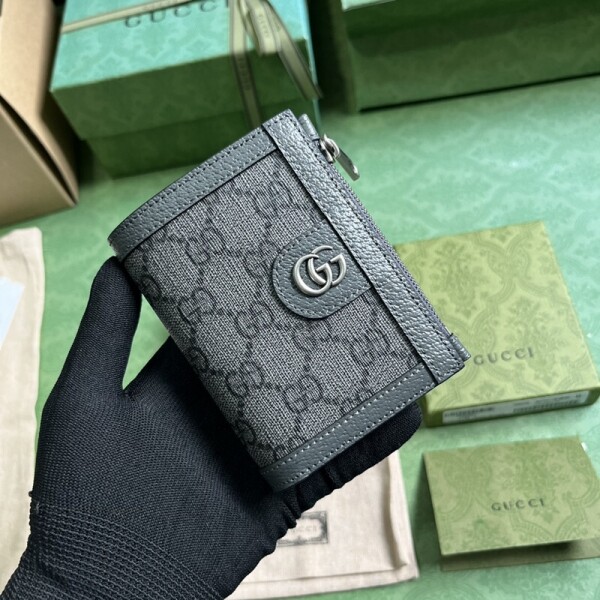 구찌 GUCCI Ophidia 컬렉션의 클래식한 요소, 패션 카드 지갑 760238 8.5*11.5*2cm - 위핑