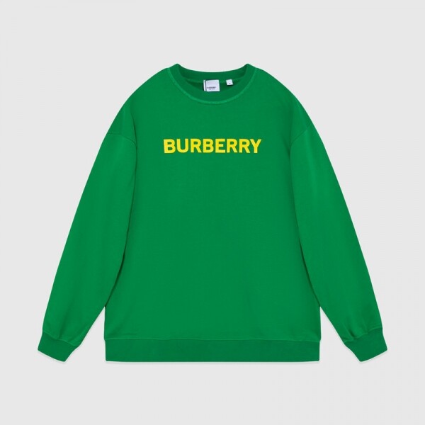 버버리 BURBERRY 프린트 로고 커플 긴팔 맨투맨 - 위핑