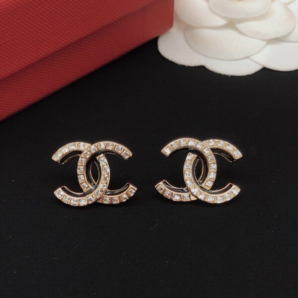 샤넬 CHANEL 모던 큐빅 더블 c 귀걸이 - 위핑