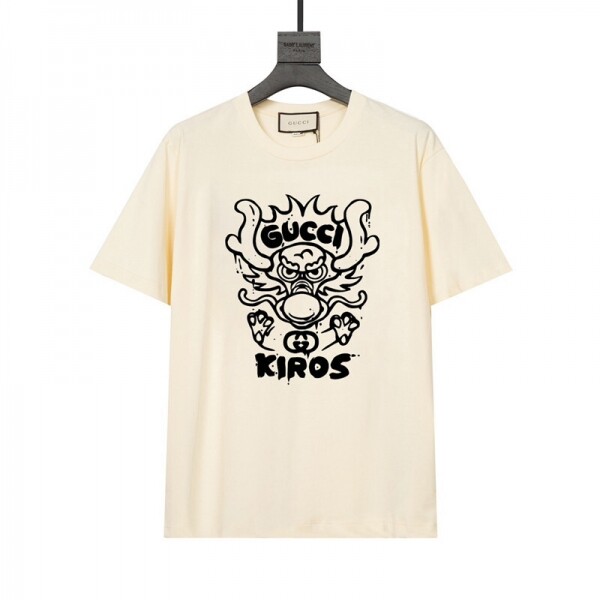 구찌 GUCCI 스타일리쉬 로고 코디 반팔 티 남녀 공용 - 위핑