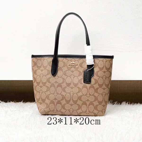 COACH 코치 미니 시티 토트백 숄더백 CN733 CN733khaki-black - 위핑