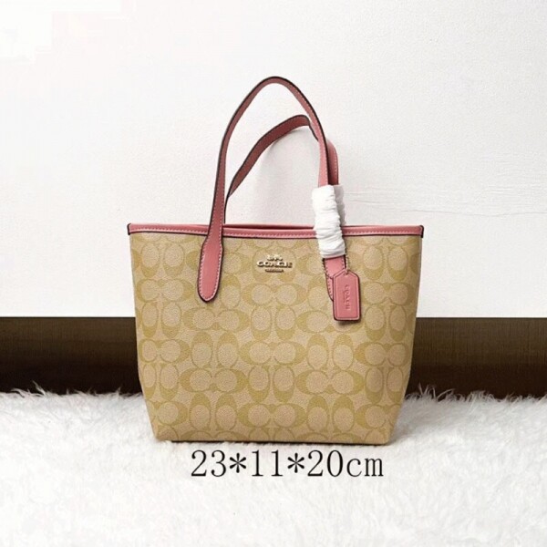 COACH 코치 미니 시티 토트백 숄더백 CN733 CN733khaki-pink - 위핑