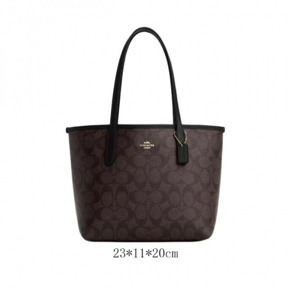 COACH 코치 미니 시티 토트백 숄더백 CN733 CN733brown-black - 위핑