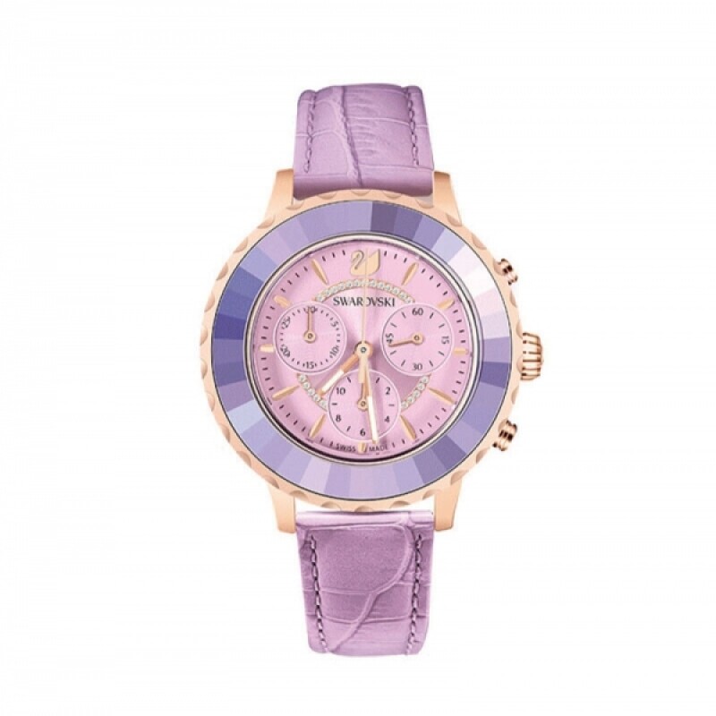 SWAROVSKI 스와로브스키 옥테아 럭스 크로노그래프 로즈톤 여자시계 5632263 - 위핑
