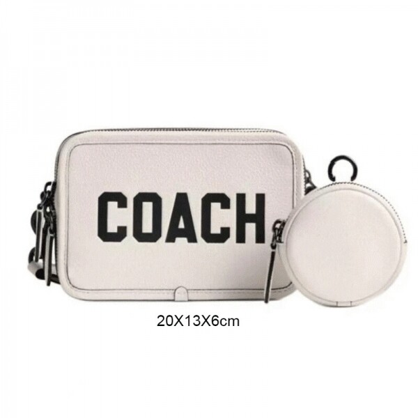 Coach 코치 차터 크로스바디 위드 코치 그래픽 CP270 CAH - 위핑
