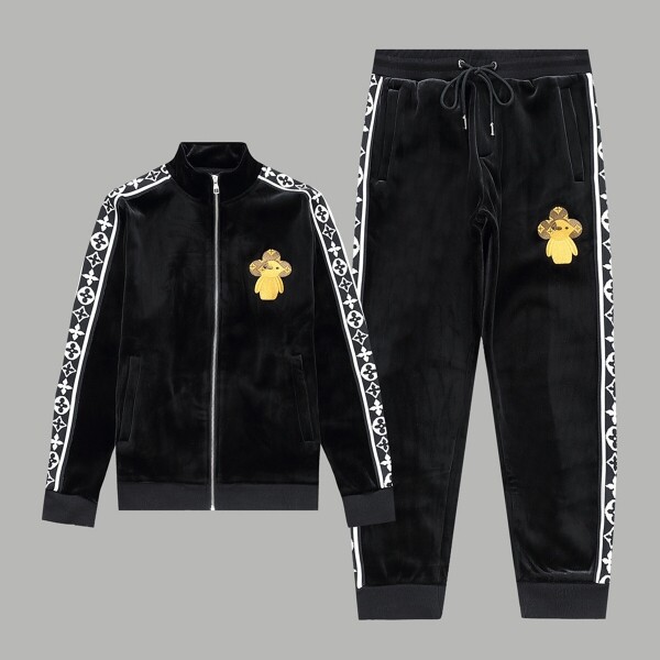 구찌 GUCCI 스타일리쉬 자수 로고 세트(집업점퍼+캐주얼바지) - 위핑