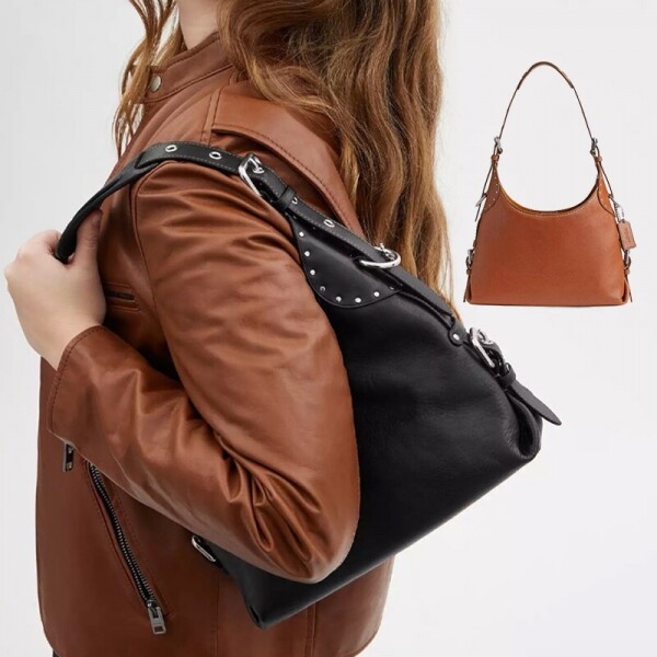 코치 오리지날 카고 레더 숄더 CT722 Cargo Shoulder Bag - 위핑