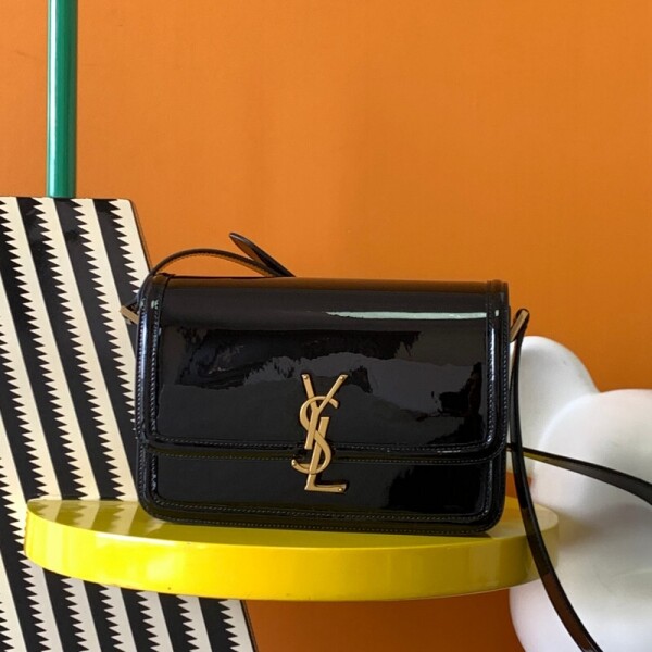 생로랑 Saint Laurent Solferino box 트렌디 커플 숄더 크로스백 블랙 - 위핑