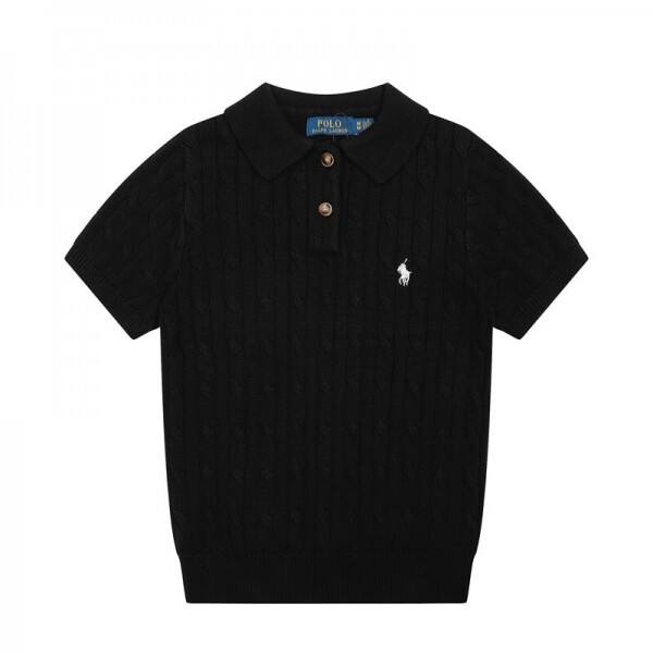 폴로 랄프로렌 POLO RALPH LAUREN 포니 자수 라펠 스웨터 폴로 셔츠 반팔 티셔츠 - 위핑