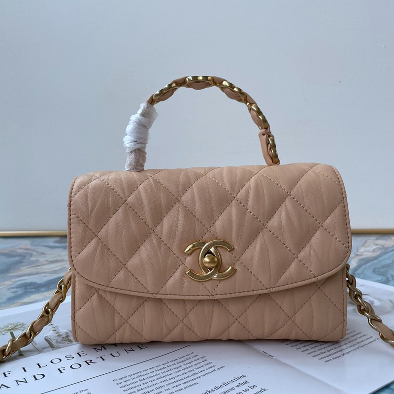 샤넬 Spring/Summer 2021 새 플랩백 모델 AS2477 가방 갈색 - 위핑