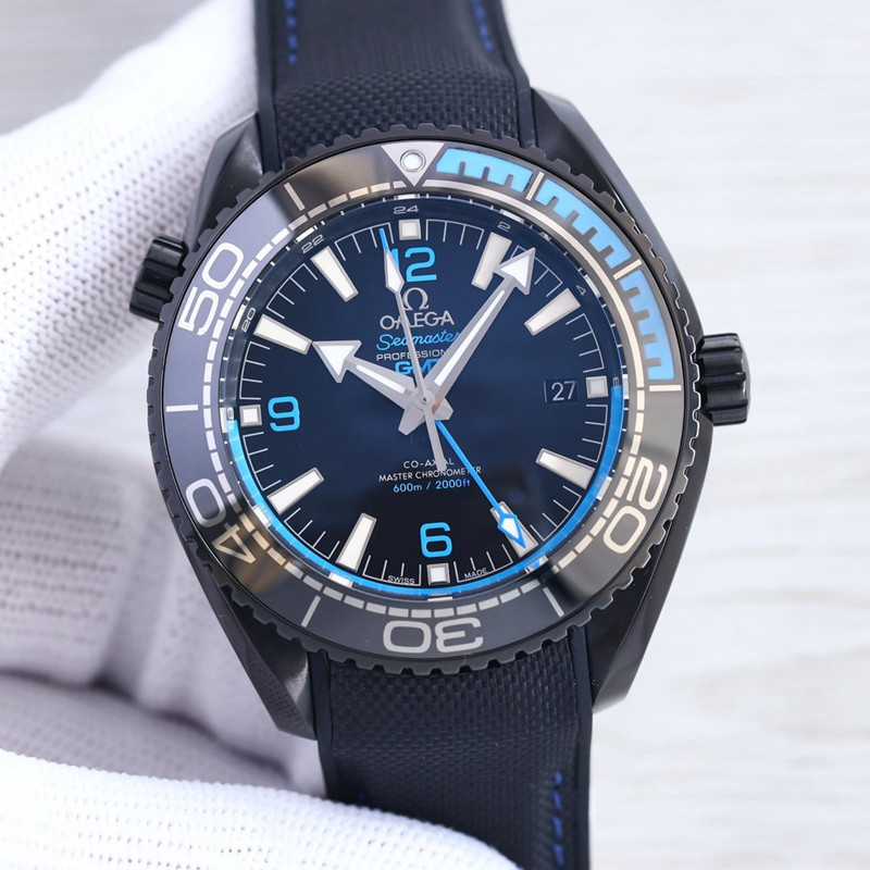 오메가 Omega Ocean Universe 600M 시리즈 기계식 남성용 시계 - 위핑