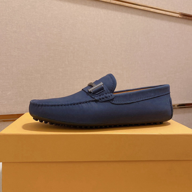 토즈 TOD'S 남자의 비니 신발 유행 내마모성 모든 경기 캐주얼 신발 다크 블루 - 위핑