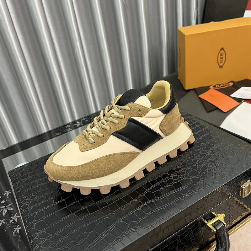 토즈 TOD'S 패션 다재다능한 캐주얼 신발 커플 아빠 신발 레트로 완두콩 단독 운동화 - 위핑