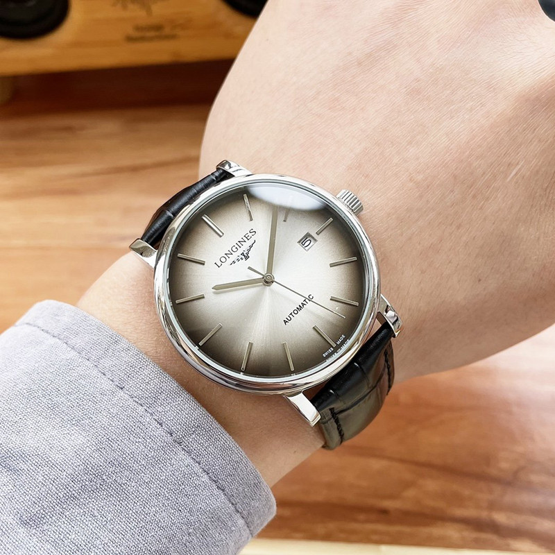 론진 Longines 자동 기계식 남성용 시계 40MM - 위핑