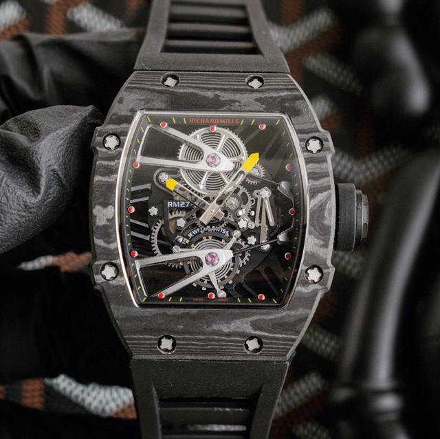 리차드밀 Richard Mille RM27-01 남성용 기계식 시계 - 위핑