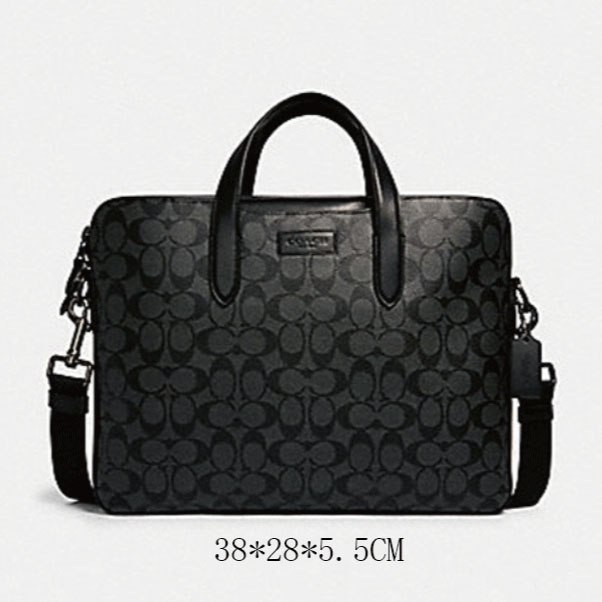 코치 남성 시그니처 서류가방 브리프케이스 C2837 - 위핑