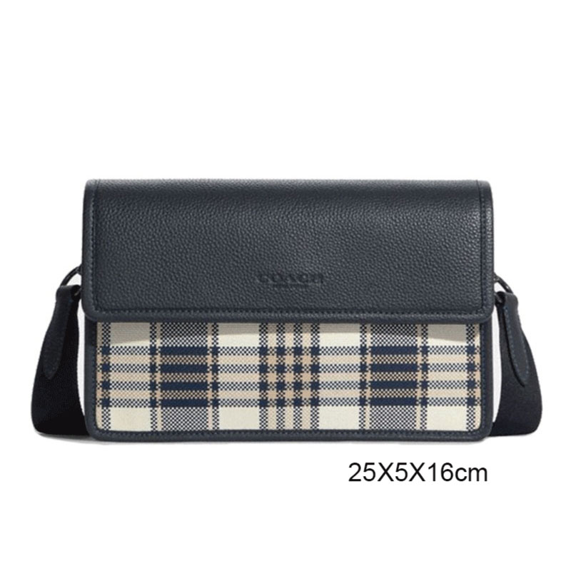 COACH 코치 데님멀티 - 코치 터너 플랩 크로스바디 C8186 - 위핑